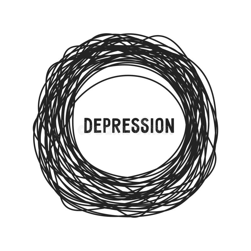 Depression Graphic Stock Illustrations – 22,570 Depression Graphic ...