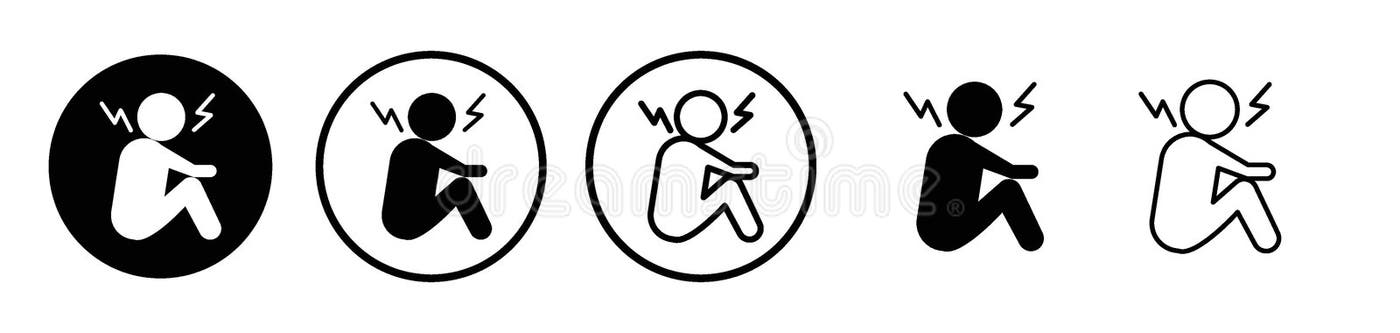 Anxiety Depression White Background Stock Illustrations – 6,156 Anxiety ...