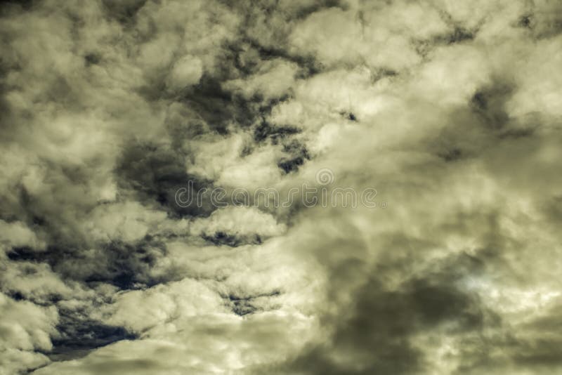 Depth of Blue and Gray Sky stock image. Image of cloud - 205065347