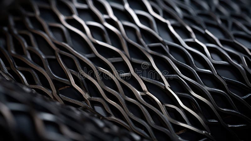Depth carbon metal texture stock illustration. Illustration of ...