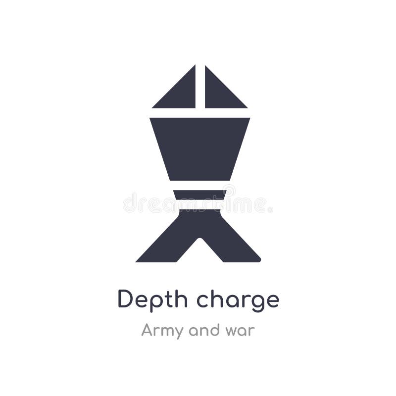 Depth Charge Transparent Icon. Depth Charge Symbol Design from a Stock ...