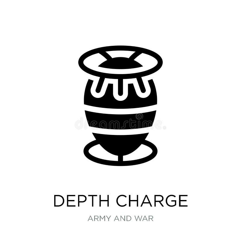 Depth Charge Transparent Icon. Depth Charge Symbol Design from a Stock ...