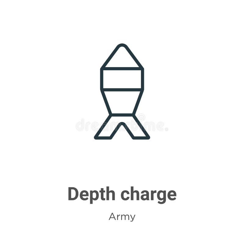 Depth Charge Transparent Icon. Depth Charge Symbol Design from a Stock ...