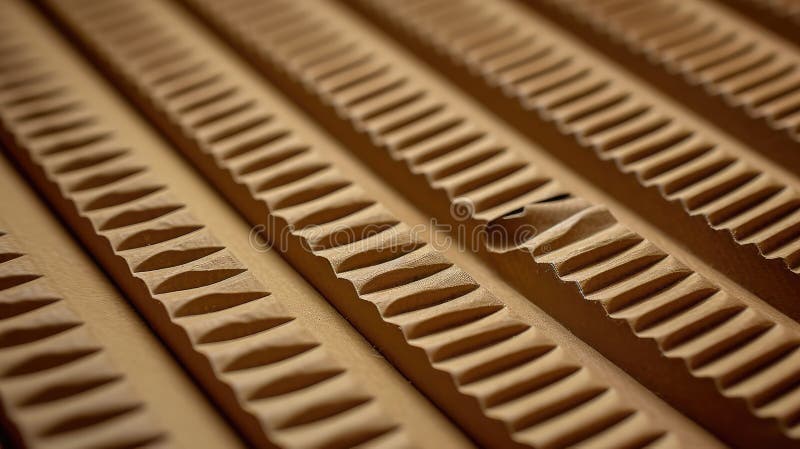 Depth Corrugated Box Texture Stock Illustration - Illustration of ...