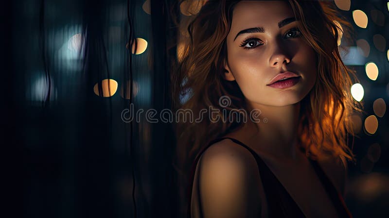 Depth dark bokeh stock illustration. Illustration of evocative - 318055138
