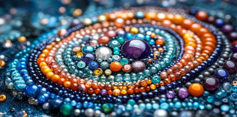 An in-depth Examination of Vibrant Aboriginal Dot Art, Showcasing Natural Tones and Complex ...