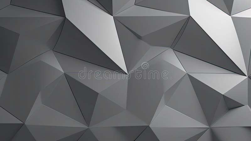 Depth Geometric Background Gray Stock Illustration - Illustration of ...