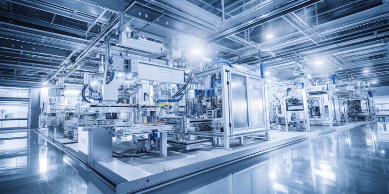 In-depth Glimpse into a High-tech Manufacturing Line, Portraying ... In-depth Glimpse into a High-tech Manufacturing Line, Portraying ...