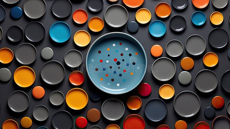 Depth grey dot background stock illustration. Illustration of texture ...