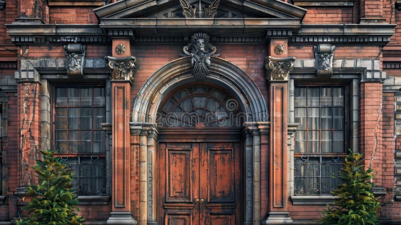 In Depth Hyper Realistic Study of Historic Building, Showcasing ...