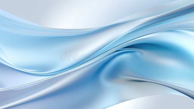 Depth Light Blue and Silver Background Stock Illustration ...
