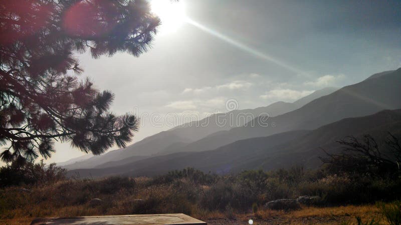 Depth of Mountain Ranges stock image. Image of mountain - 85294025