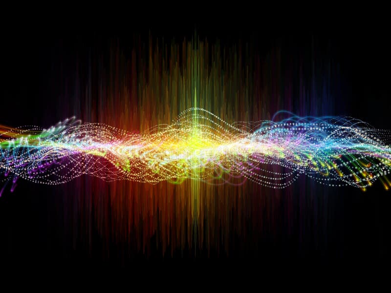 Depth of Oscillation stock illustration. Illustration of oscilloscope ...