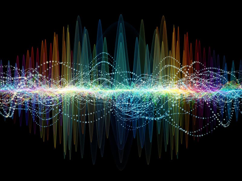 Depth of Oscillation stock illustration. Illustration of background ...