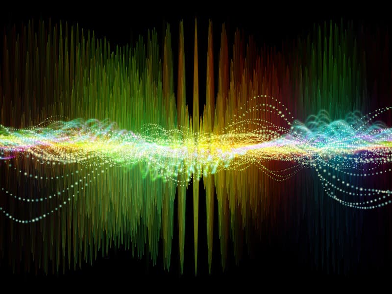 Depth of Oscillation stock illustration. Illustration of music - 131858040