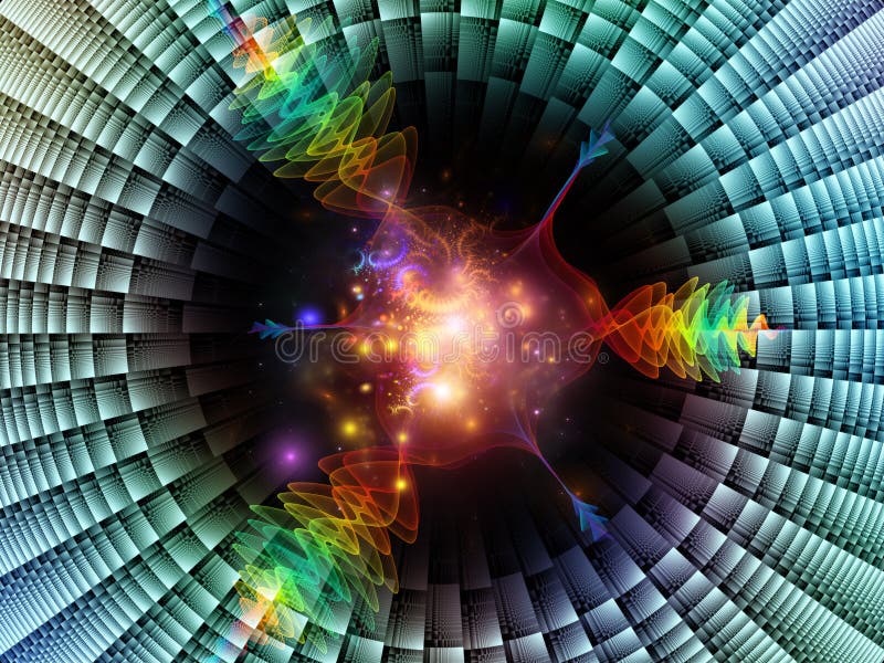 Depth of Radial Oscillation Stock Illustration - Illustration of ...