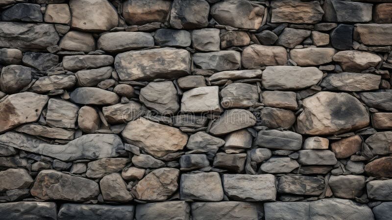 Depth rough stone wall stock image. Image of earthy - 371809043