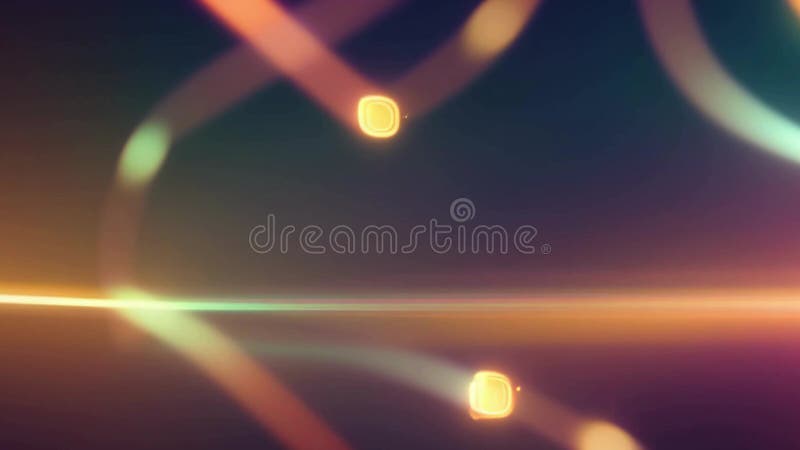 Night Sky Motion: Abstract Background with Glowing Lights and Dynamic ...