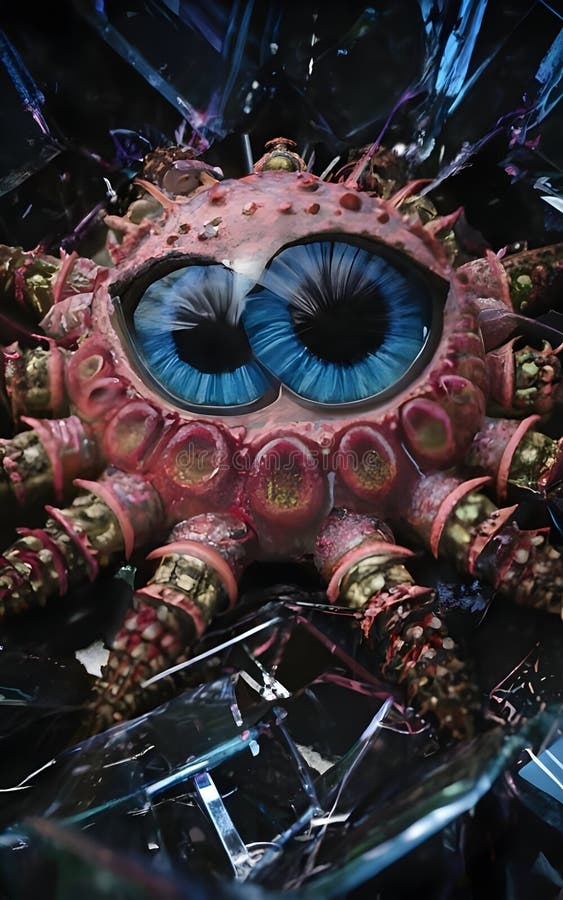 The Eye of the Beholder stock illustration. Illustration of comics ...