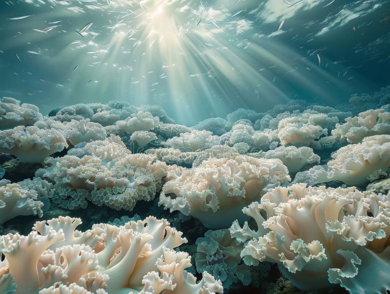 Depths of Wonder Exploring Ethereal Underwater Realms Stock ...