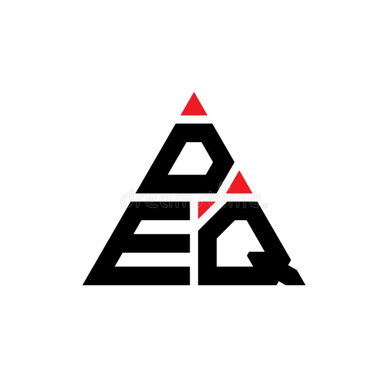 Deq Triangle Vector Logo Stock Illustrations – 4 Deq Triangle Vector ...