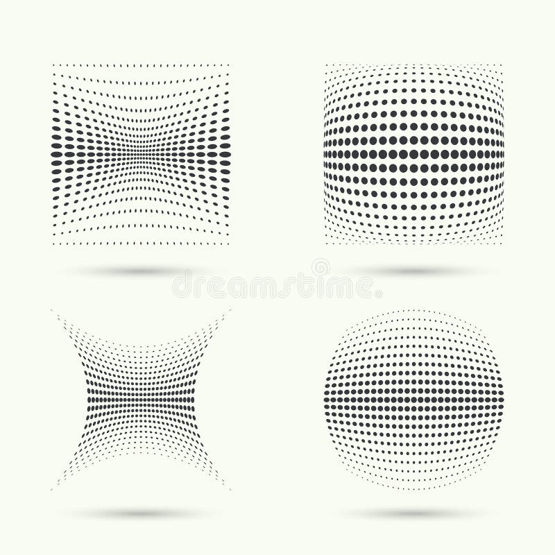 Der dynamische Gegenstand vektor abbildung. Illustration von minimal ...