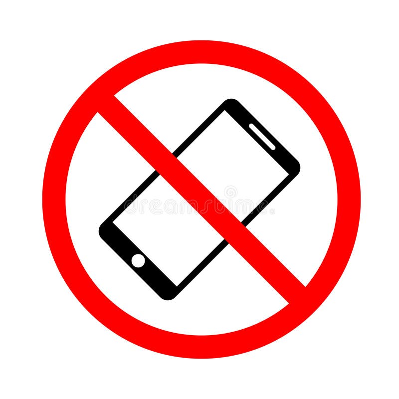 Handy Verboten Stock Illustrationen, Vektors, & Klipart – (270 Stock ...
