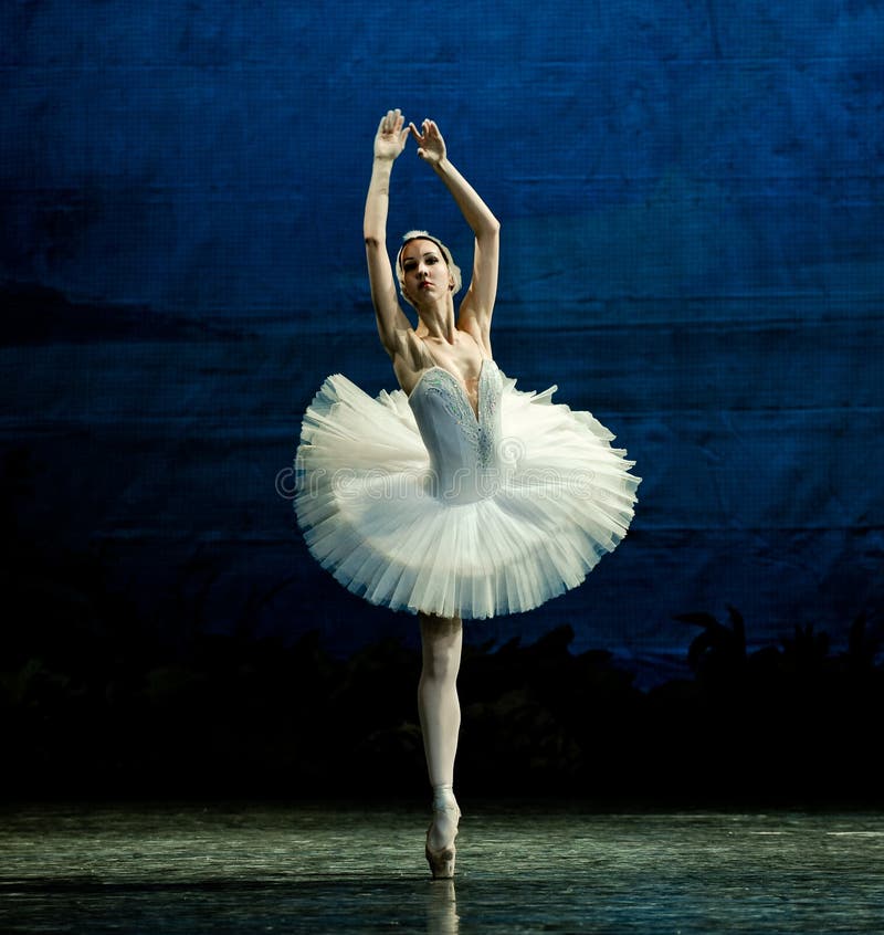 Stolz Auf Den Kleinen See Swan Tanzballett Des Schwans Vier ...