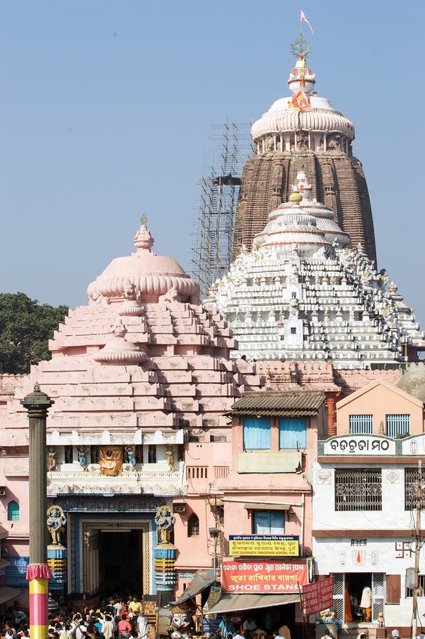 Der Jagannath Tempel in Puri Redaktionelles Stockbild - Bild von ...