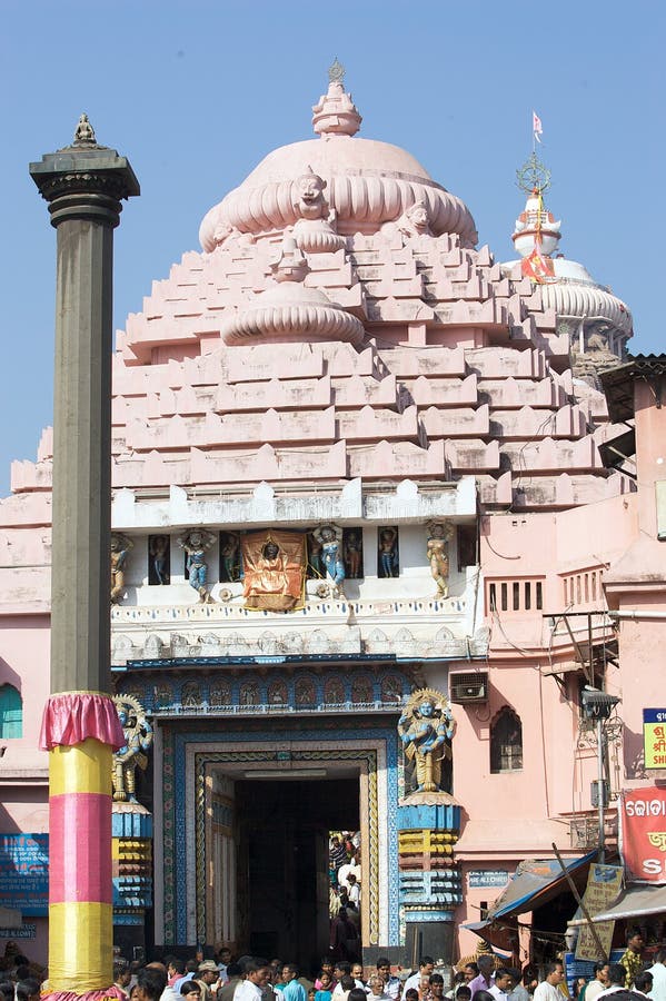 Der Jagannath-Tempel in Puri Redaktionelles Stockbild - Bild von ...