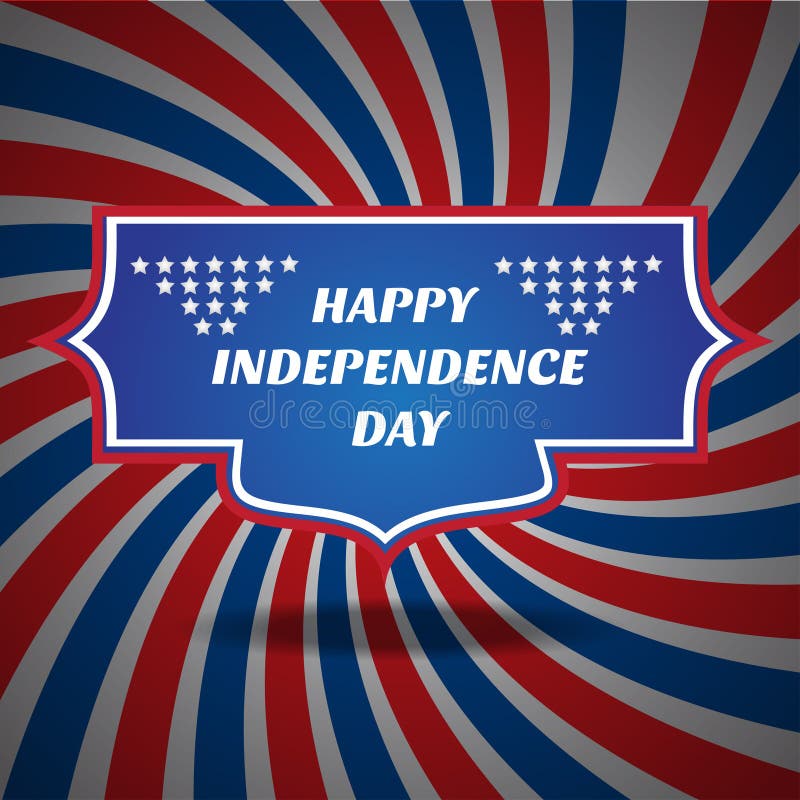 4. Der Juli-Vektorillustration Vektor Abbildung - Illustration von ...