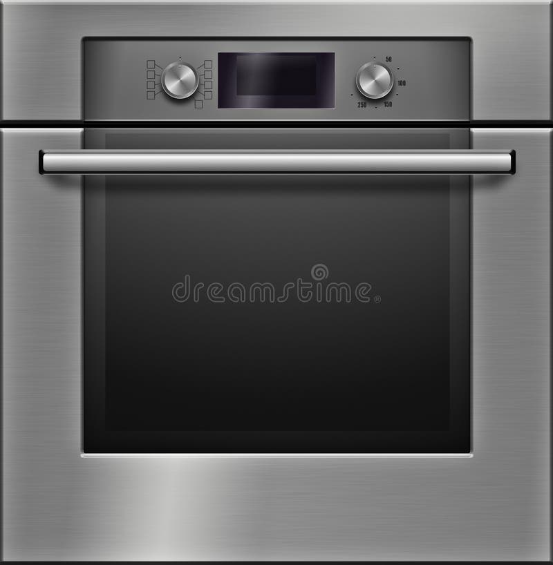 Der Moderne Elektrische Ofen Stock Abbildung - Illustration von ...
