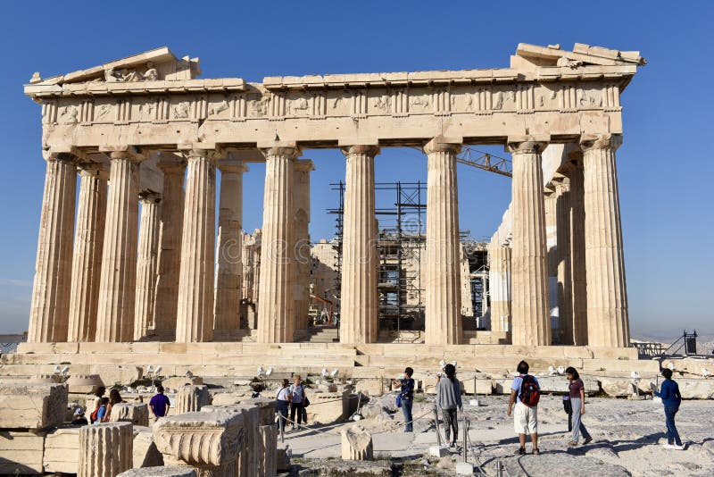 Der Parthenon redaktionelles stockbild. Bild von konzipiert - 102722334