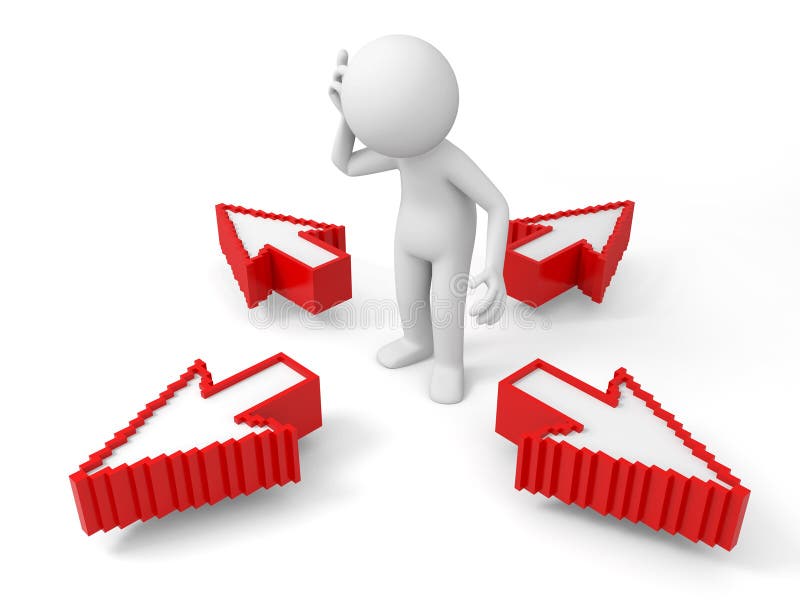 Der Pfeil stock abbildung. Illustration von hintergrund - 30988839