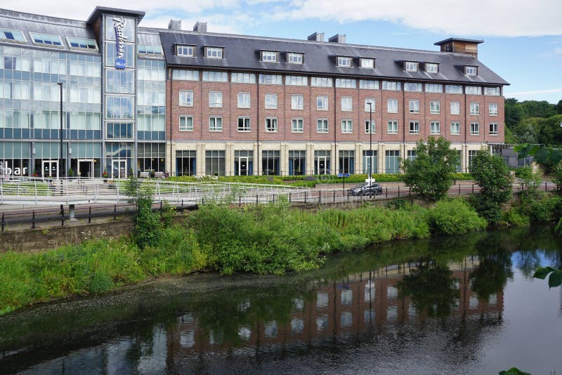 Der Radisson Blu Hotel in Durham, England Redaktionelles Stockfoto ...