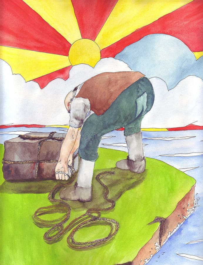 Der Riese stock abbildung. Illustration von panorama - 13168250