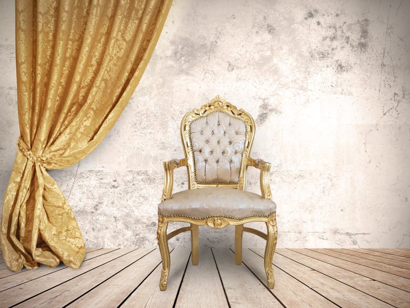 Der Stuhl Vom Erfolgreichen Stockbild - Bild von dekoration, luxus ...