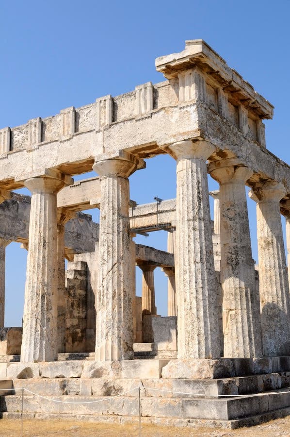 Der Tempel von Apollo stockbild. Bild von spalten, apollo - 6119159