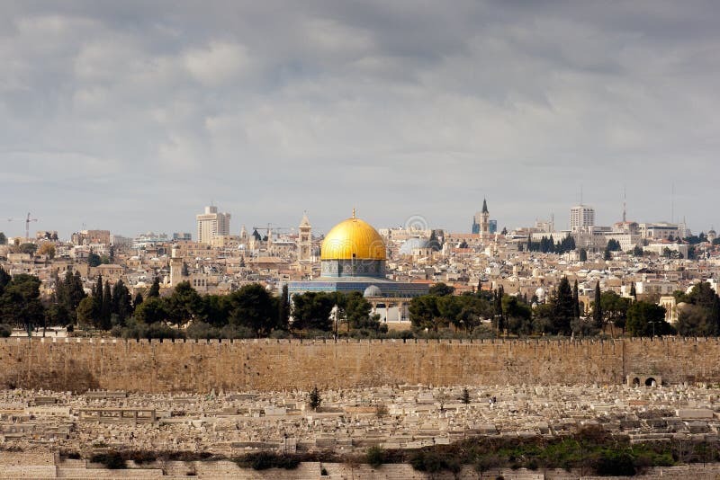 Der Tempelberg - Jerusalem stockfoto. Bild von christentum - 31615124