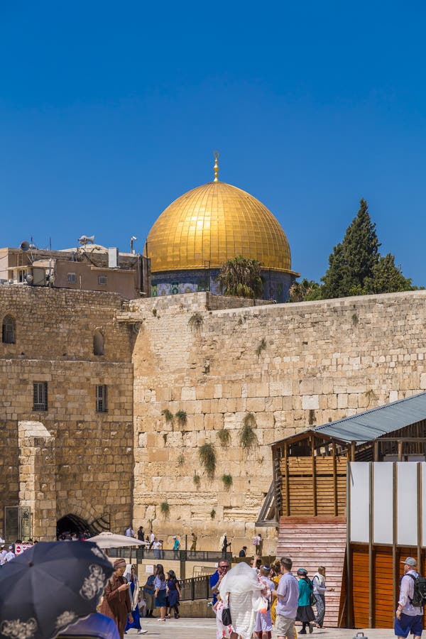 Der Tempelberg In Jerusalem, Israel Redaktionelles Stockbild - Bild von ...