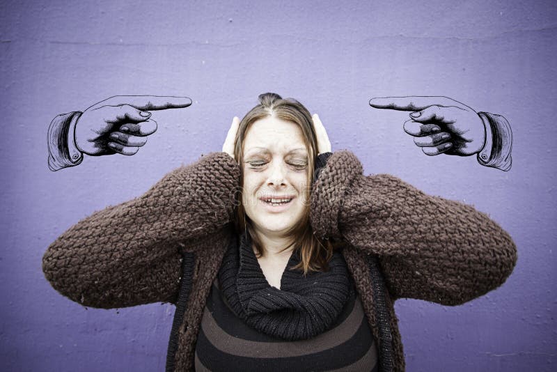 Deranged woman stock image. Image of expression, disorder - 53604785