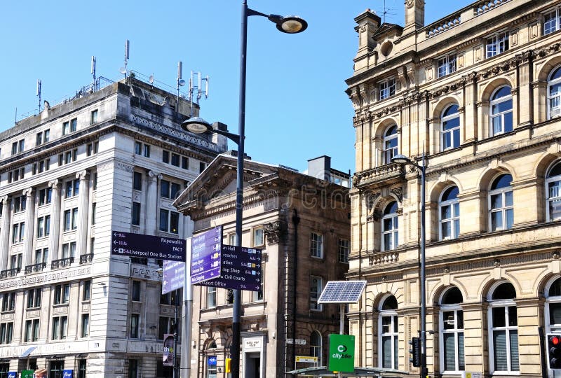 Derby Square, Liverpool redaktionelles bild. Bild von james - 57260300