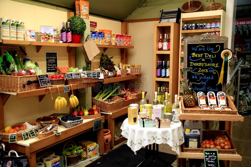 Derbyshire Deli. editorial stock image. Image of store - 44732624