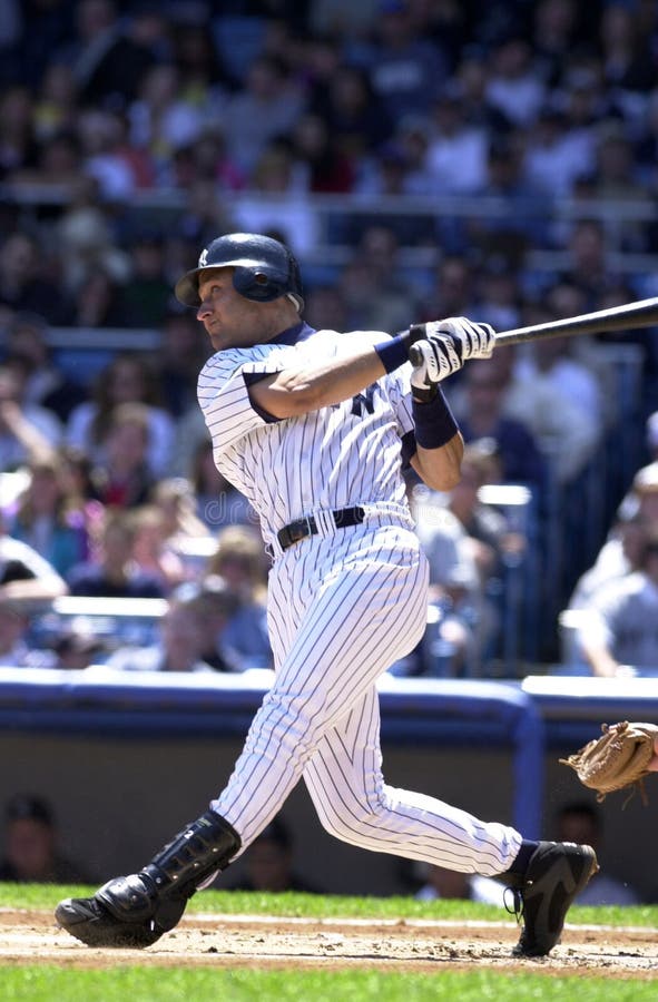 Derek Jeter for the New York Yankees. Editorial Image - Image of ...