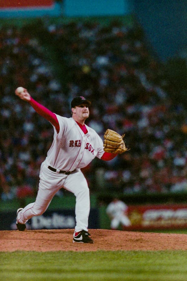 Derek Lowe Boston Red Sox redaktionell arkivfoto. Bild av liga - 50269388