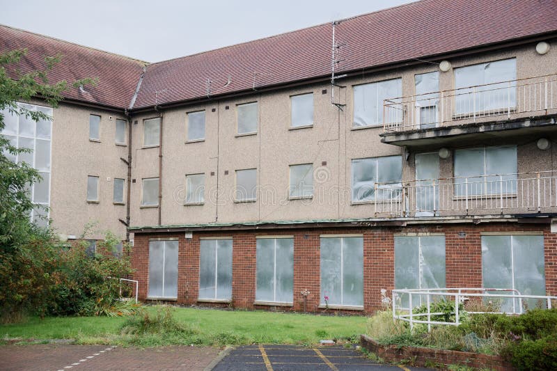 Derelict Empty Poor Housing Scheme in Govan Glasgow Stock Image - Image ...