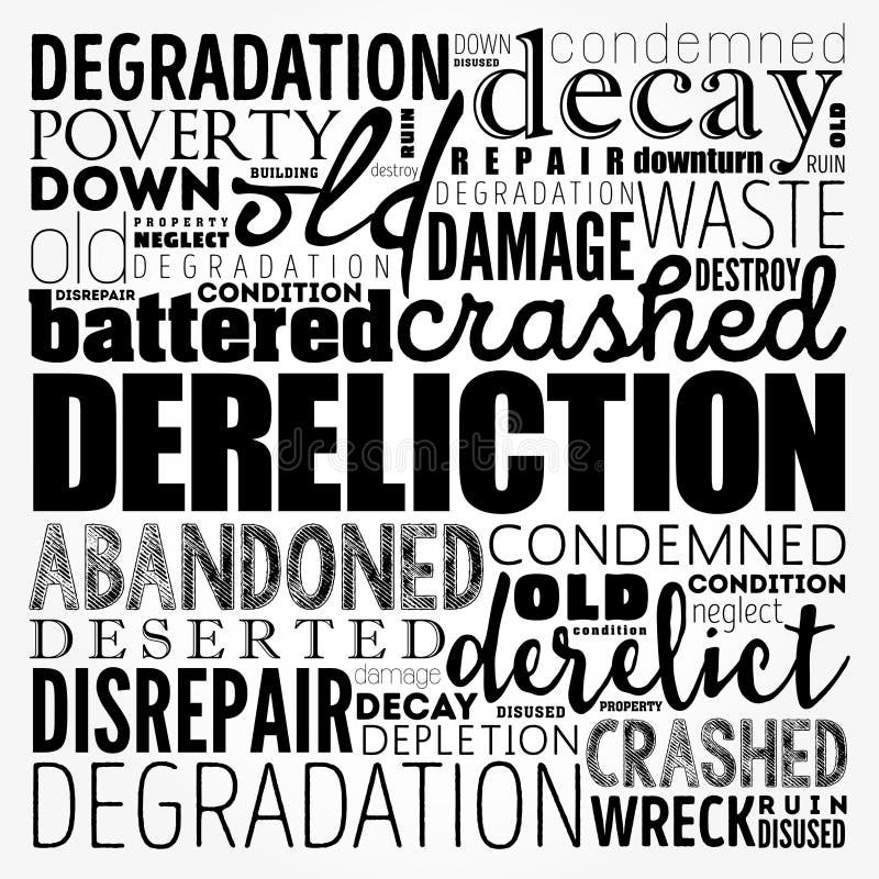 Dereliction stock image. Image of delicate, destruction - 3396693