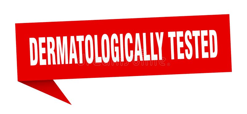 Lab Tested Banner Template. Ribbon Label Sign. Sticker Stock Vector ...