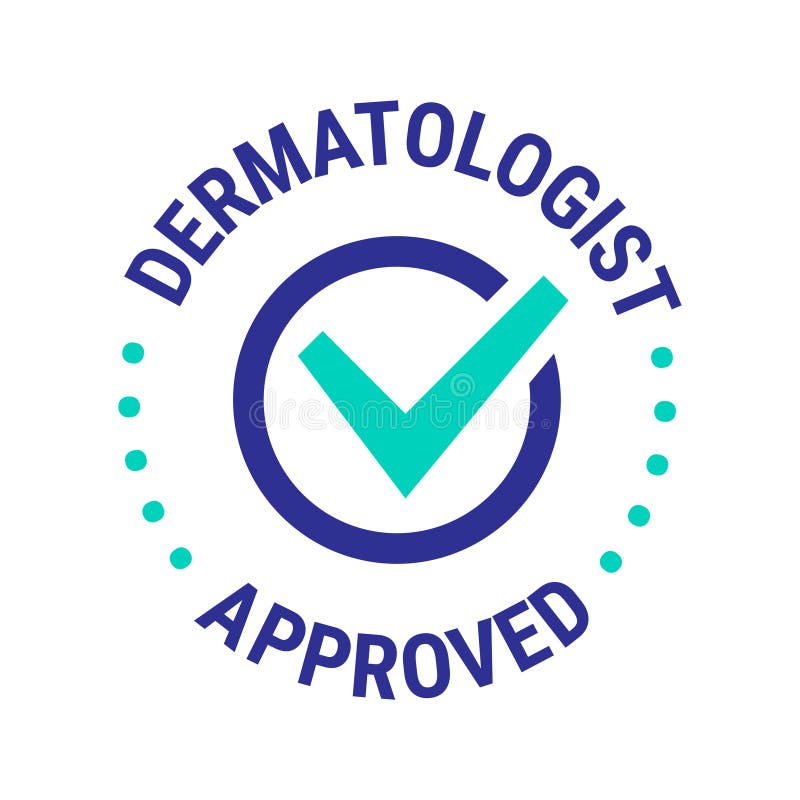 Dermatologist Approved Icon Stock Illustrations – 185 Dermatologist ...