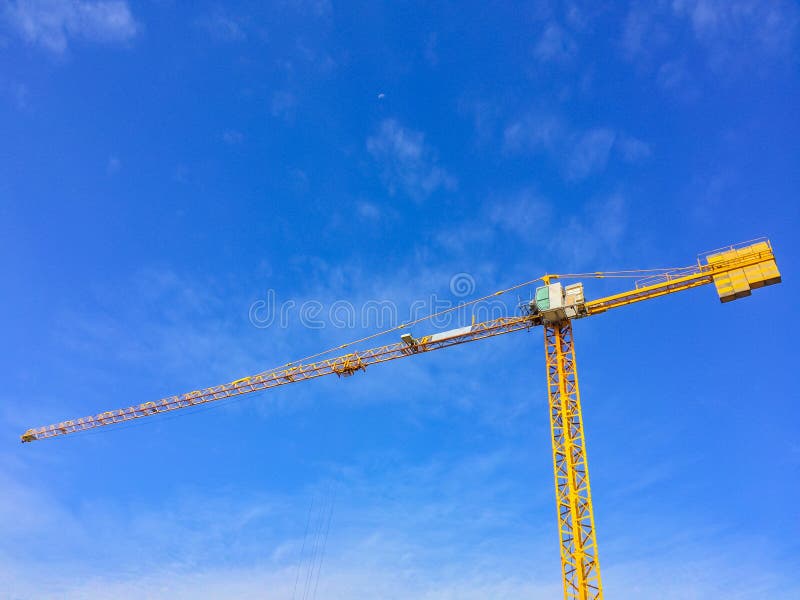 Derrick construction stock image. Image of derrick, construction ...